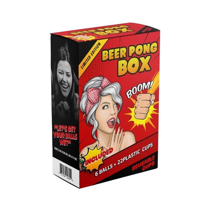 Beer Pong Box – Complete Set for Parties and Fun – Night Jackal Distillery