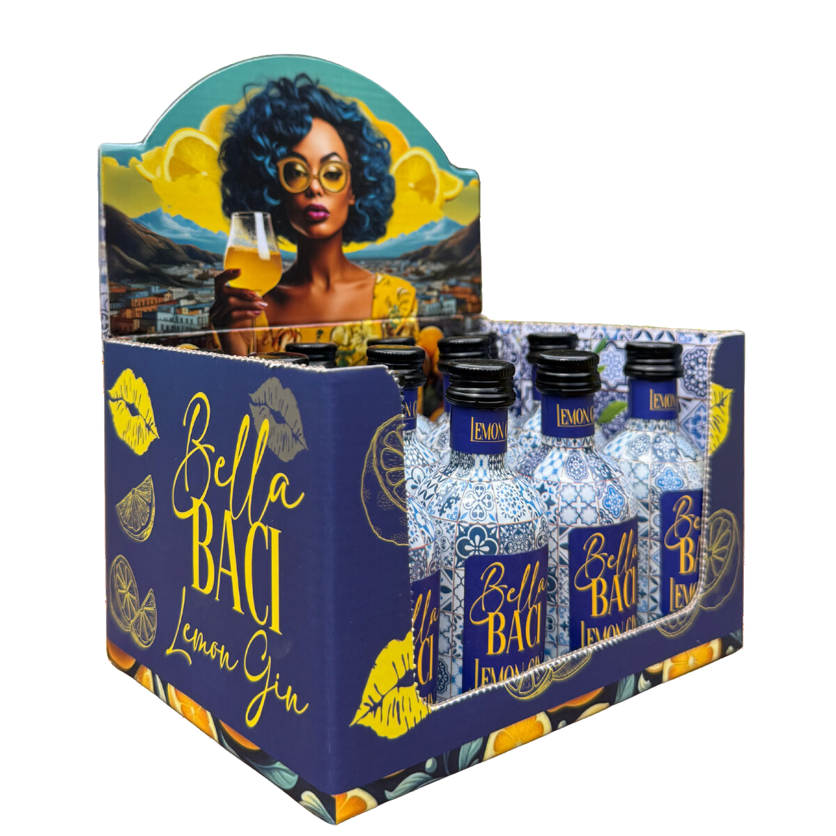 Bella Baci Lemon Gin 50ml – Night Jackal Distillery